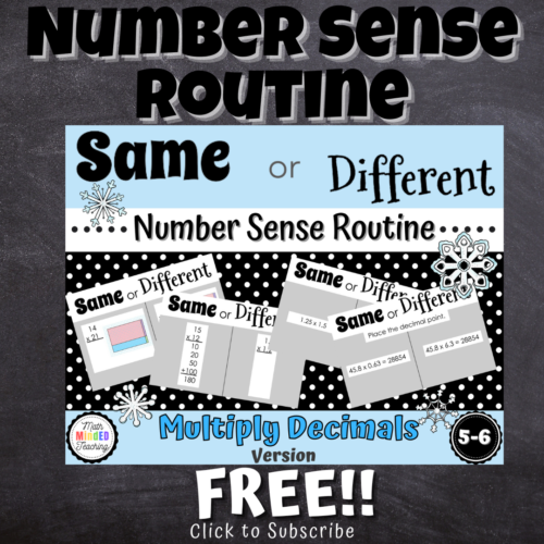 Math MindED Teaching - Resources and ideas for teaching elementary math.